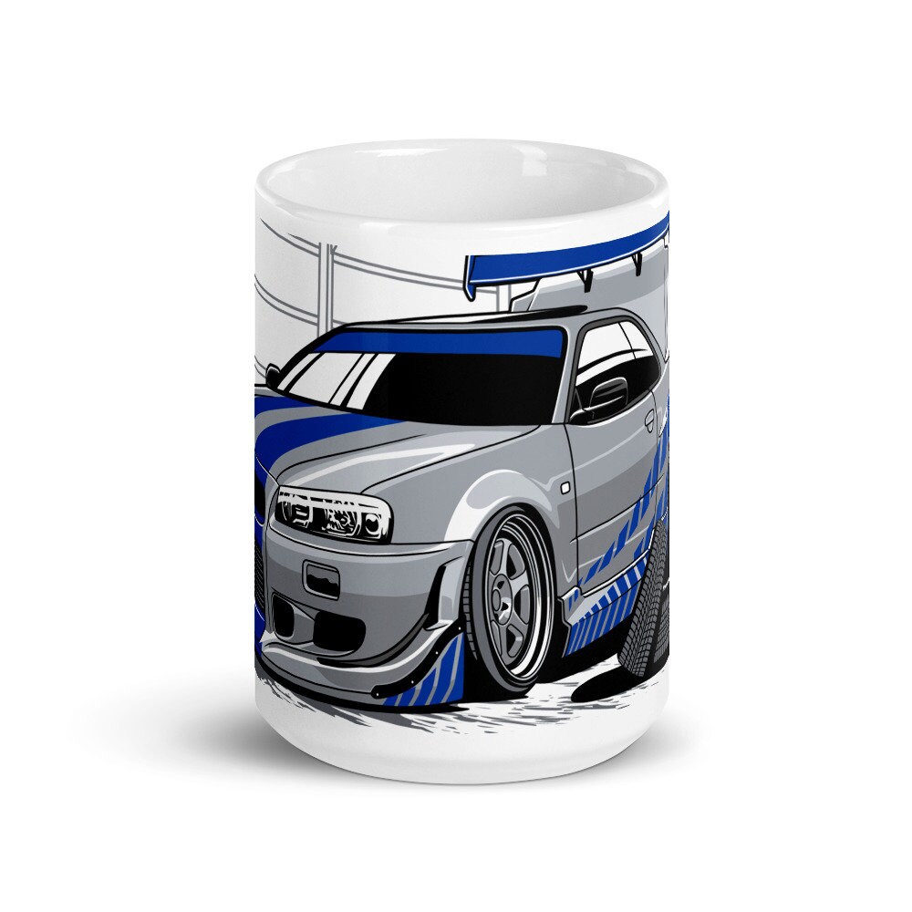 JDM RIVALS Skyline R34 GT-R Vs Supra Mk4 2jz Jdm Mug Jdm Cup - Etsy