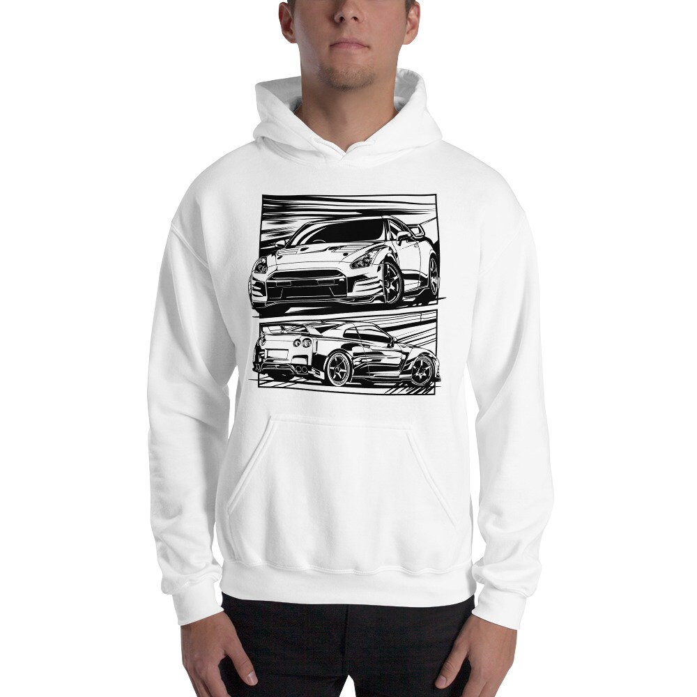 R35 GTR JDM Legend Nissan GT-R | Unisex Gift Hoodie / Sweater / Hood - Etsy