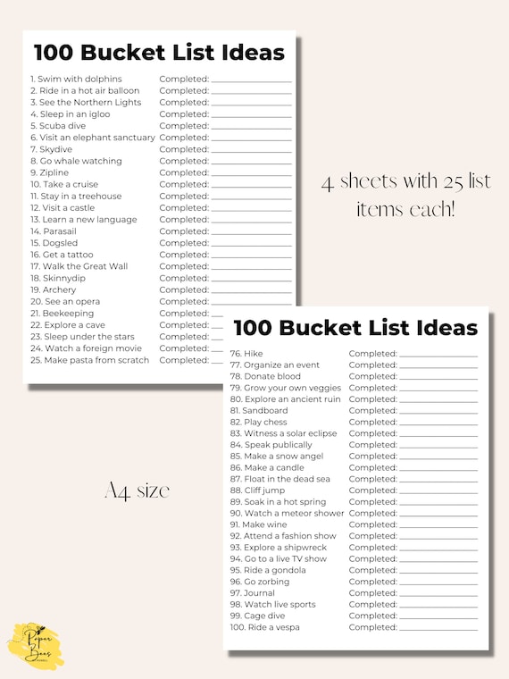 Bucket List Ideas Before You Die Tumblr