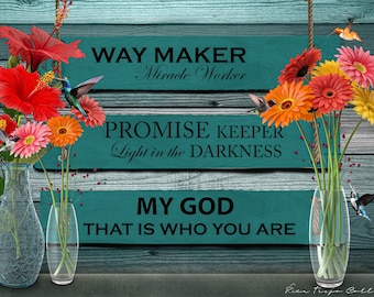 Way Maker Sign - Etsy