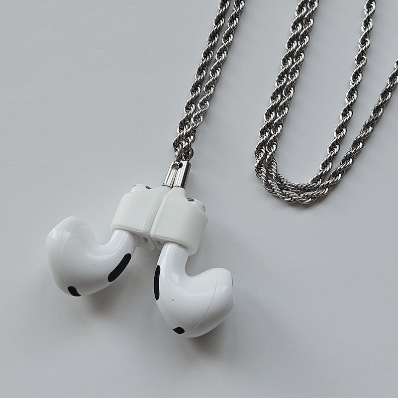Earbud Case Necklace - Etsy