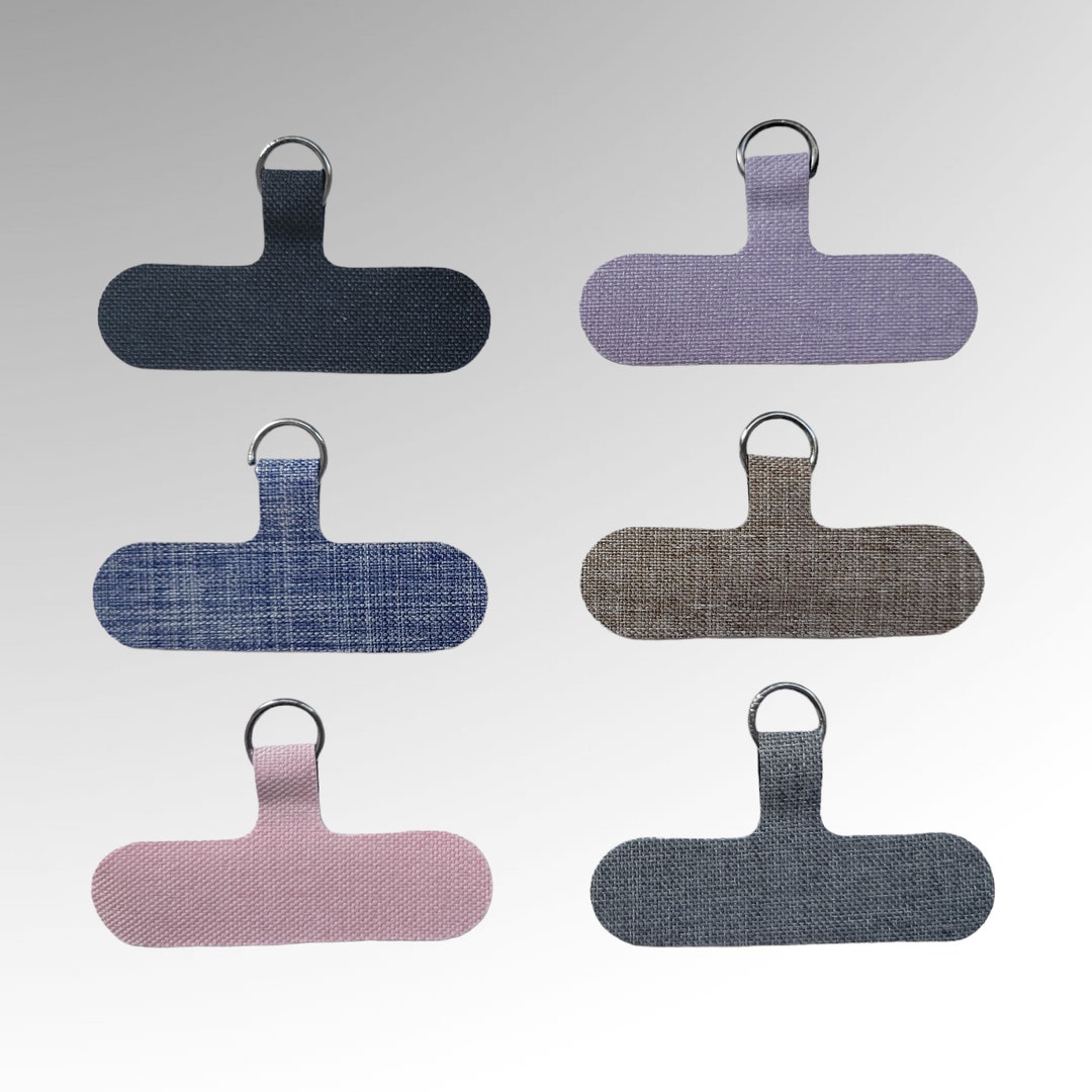 Cell Phone Tether Tabs, Connector Patchs for iPhone and Samsung, Phone ...