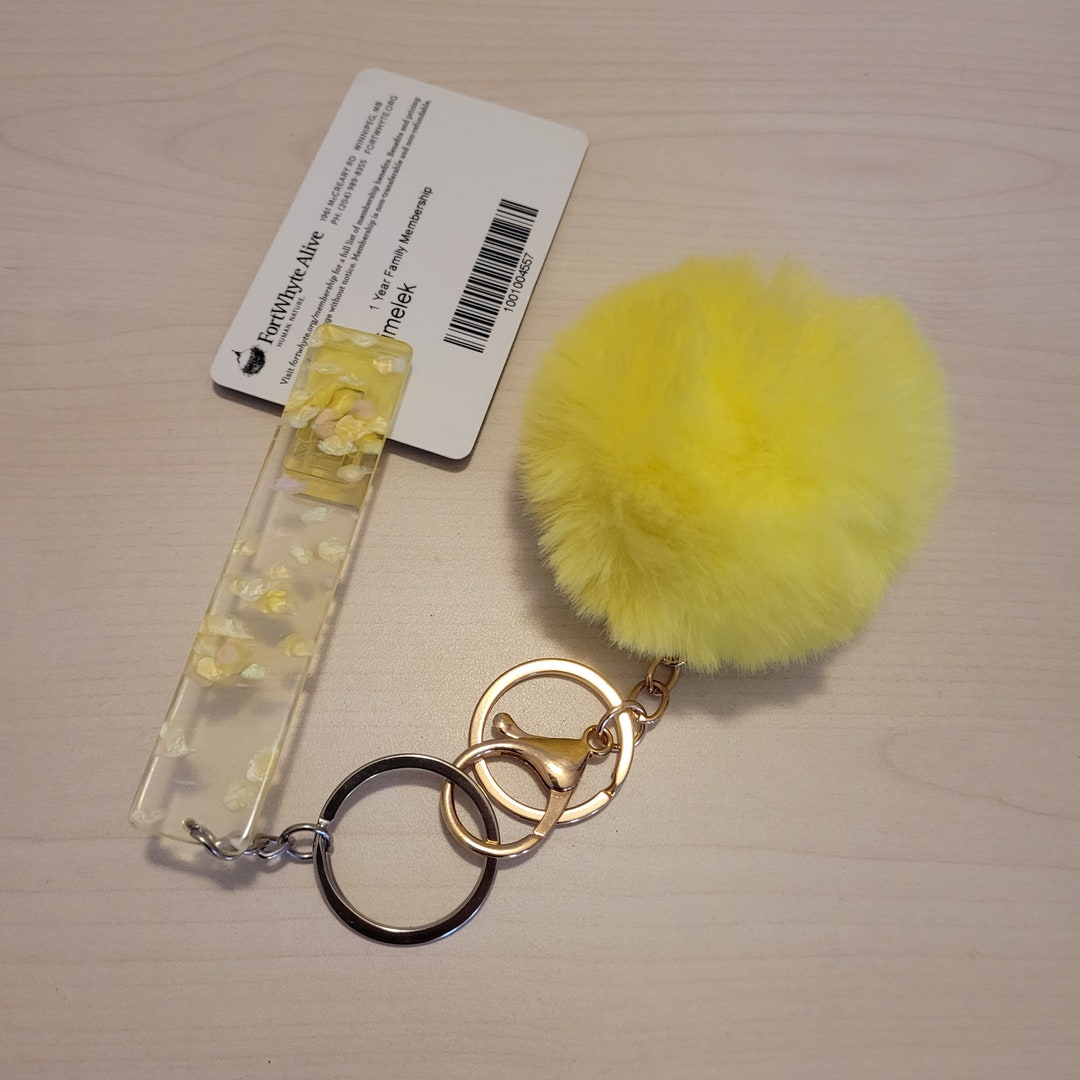 Card Grabber Clip With Pom Pom Keychain, Debit/credit Card Puller With ...