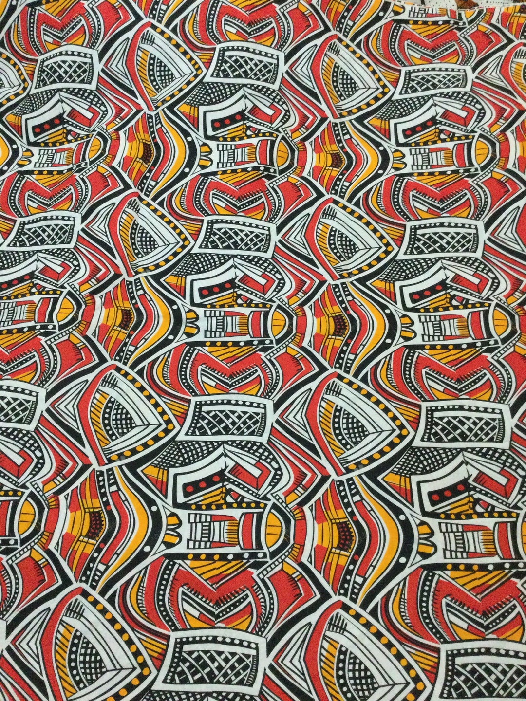 African Inspired Fabric/ African Fabric/ Earthnic Patchwork Fabric. - Etsy