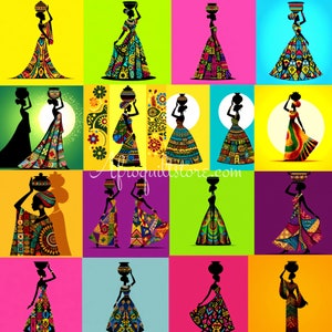 Matriarchal Valor Fabric 1/african Fabrics by the Yard. - Etsy