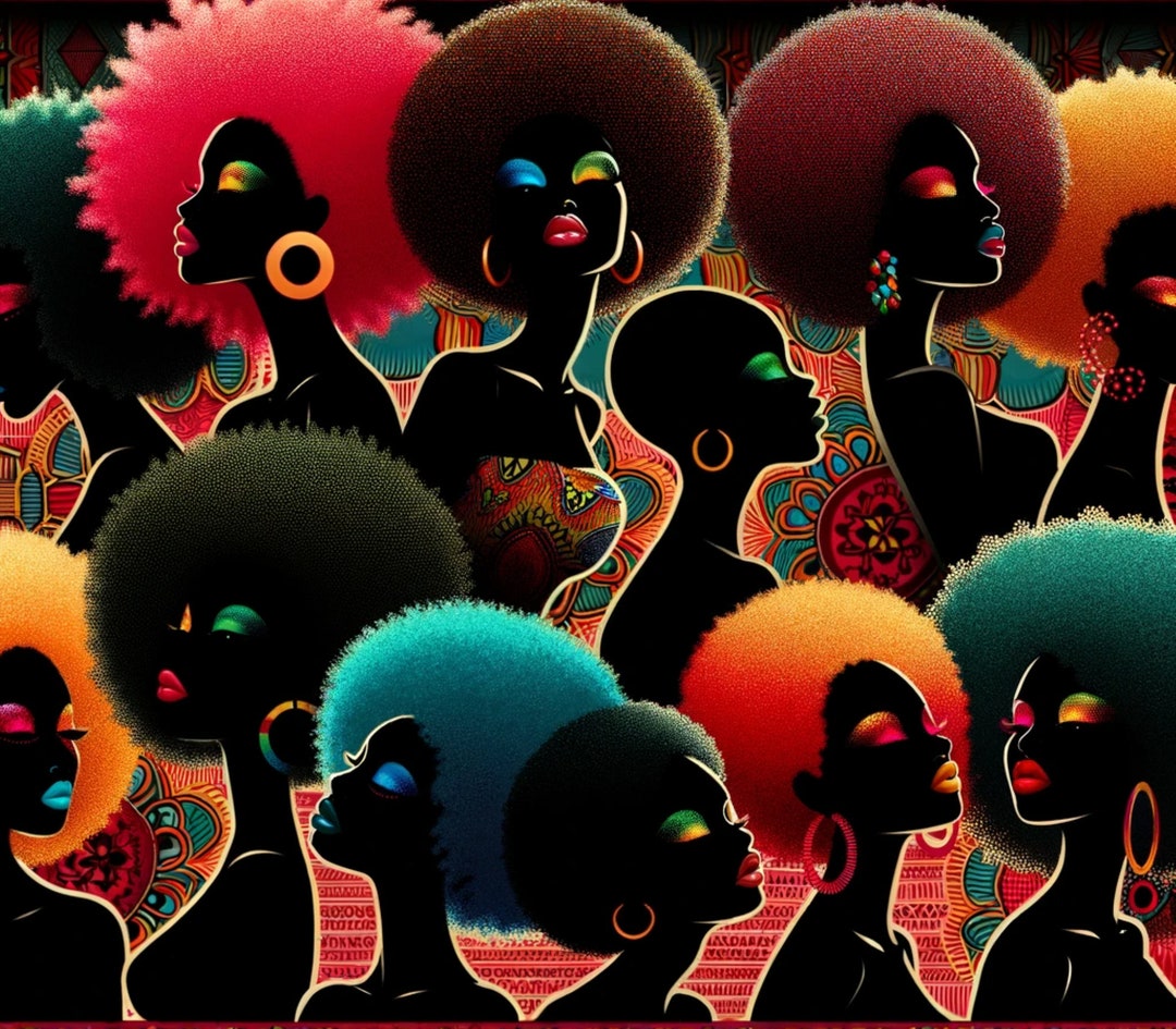 Afrochic Elegance Fabric/ African Fabric/by the Yard/ Afrocentric ...