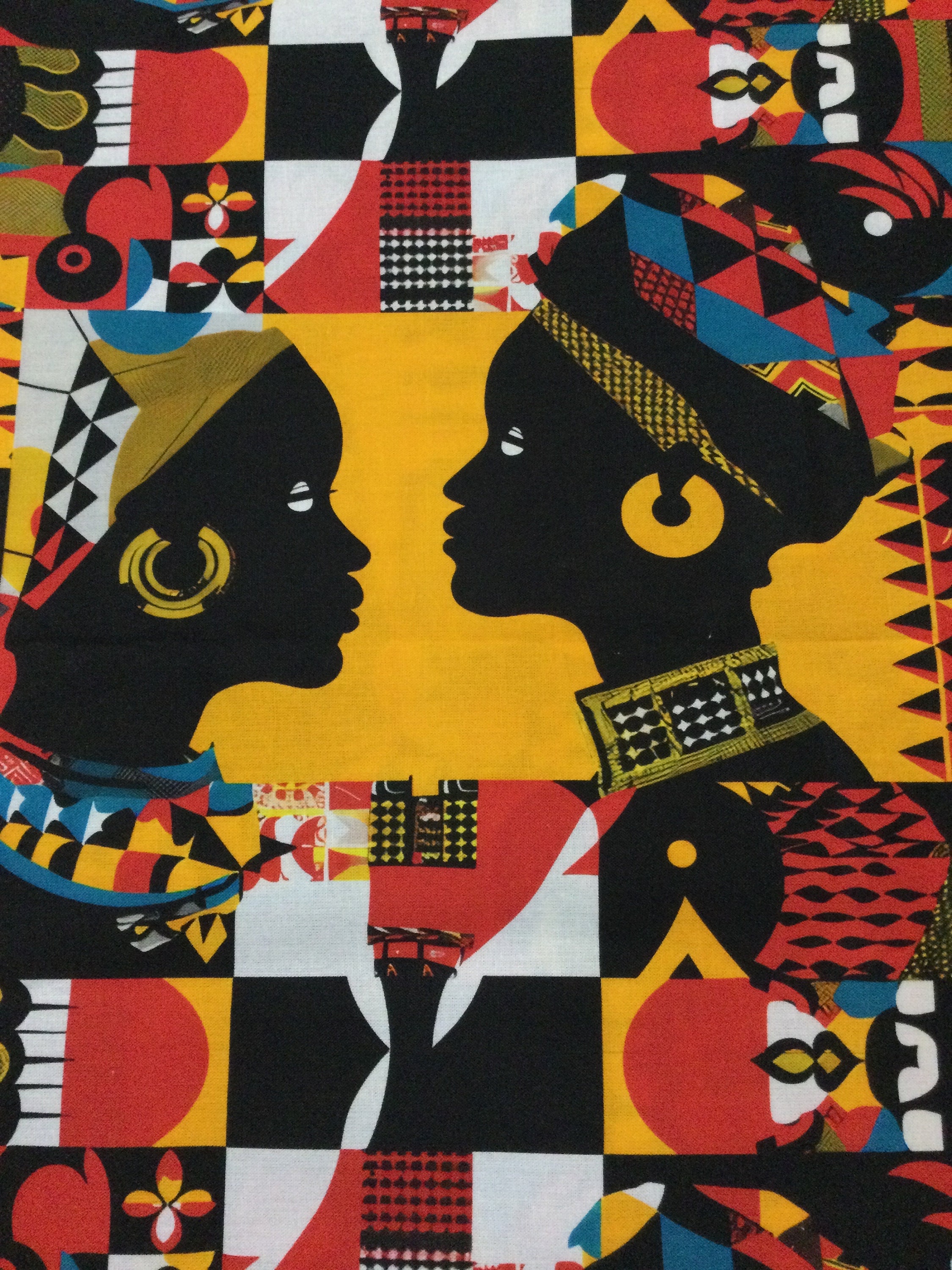 Black History Month Afrochic Elegance Fabric/ African Fabric/by the Yard - Etsy