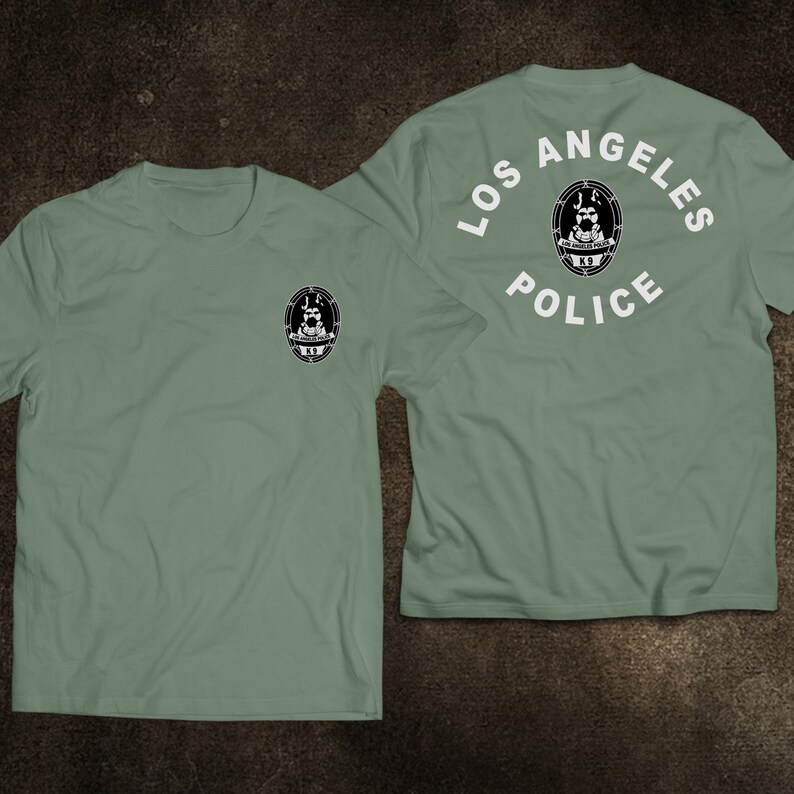 Police Dog Department LAPD K9 Los Angeles US United States - Etsy