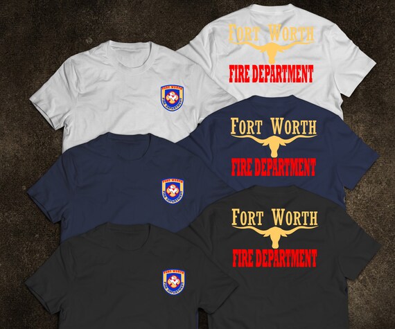 Fire Department Fort Worth Texas Firefighter Emergency Service - Etsy