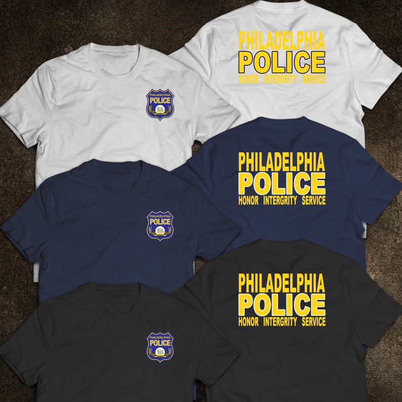 New Police Philadelphia Pennsylvania Department US United - Etsy