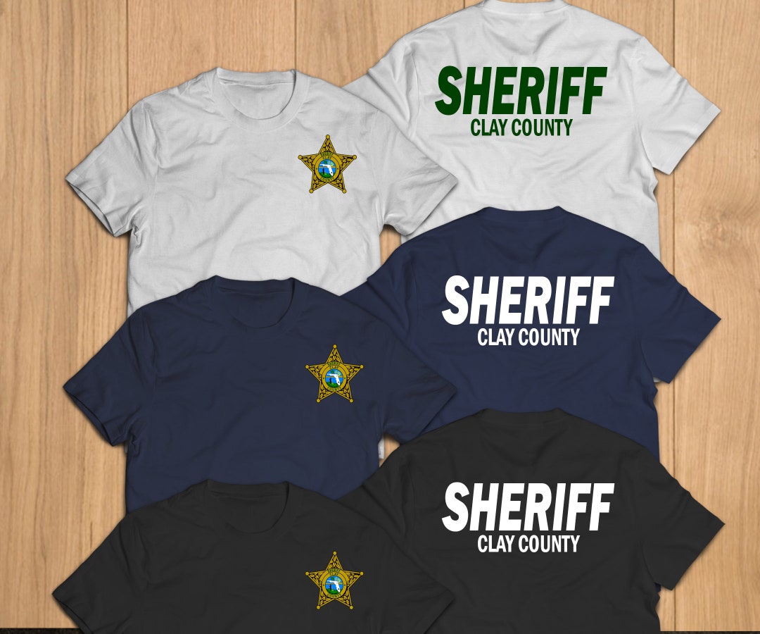 New POLICE County Sheriff Clay Florida United States Department Special ...