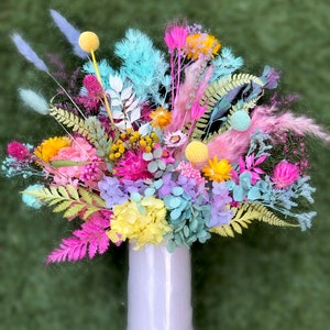 Rainbow Spring Floral Arrangement - Etsy