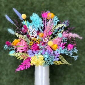 Rainbow Spring Floral Arrangement - Etsy Australia