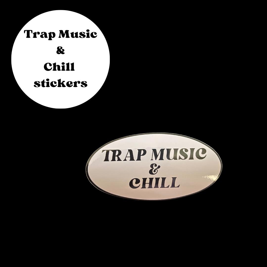 Trap Music & Chill Stickers - Etsy
