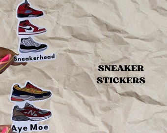 Sneaker Stickers Sneakerheads Vinyl Sneaker Stickers - Etsy