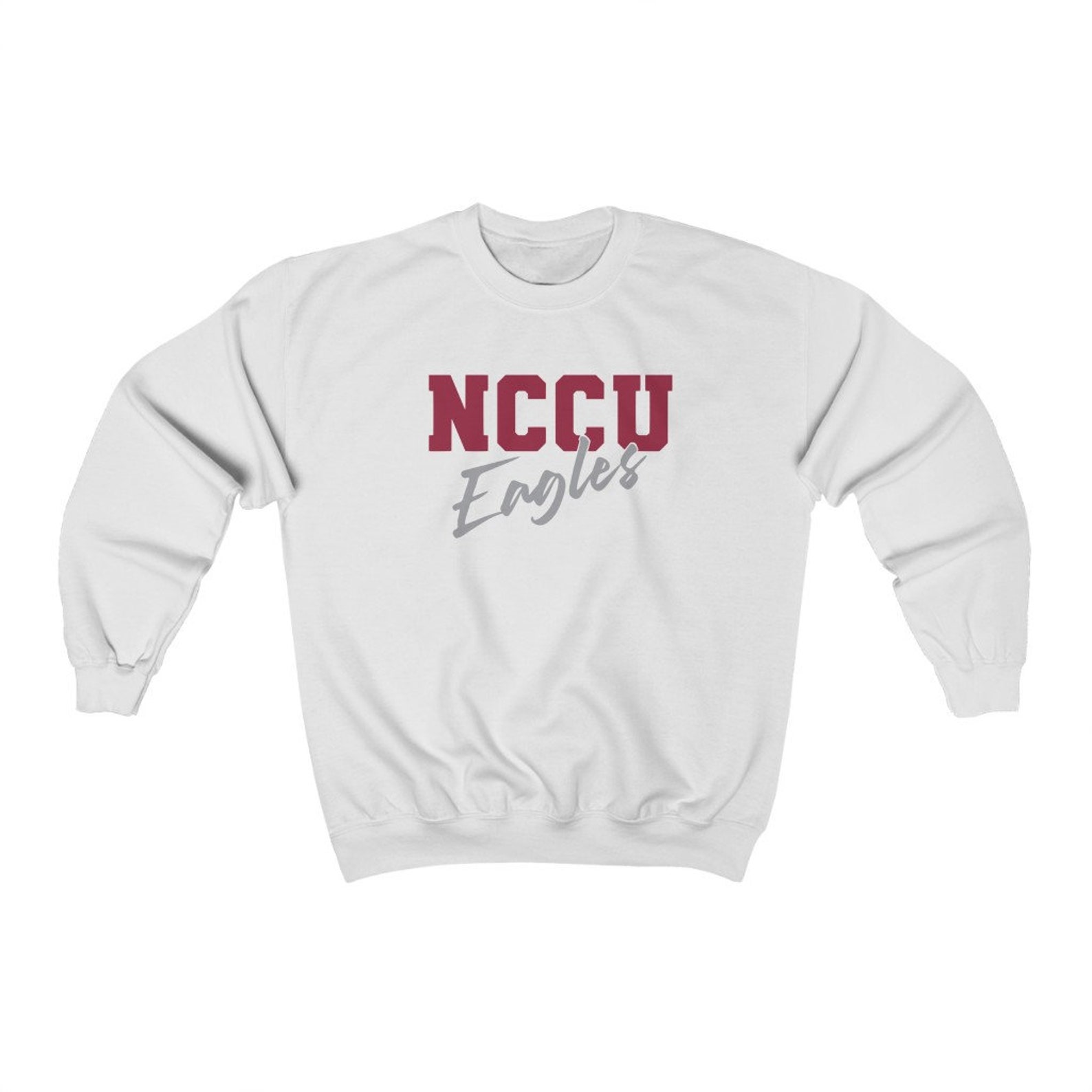 NCCU Eagles Inspired Crewneck Sweatshirt | Etsy