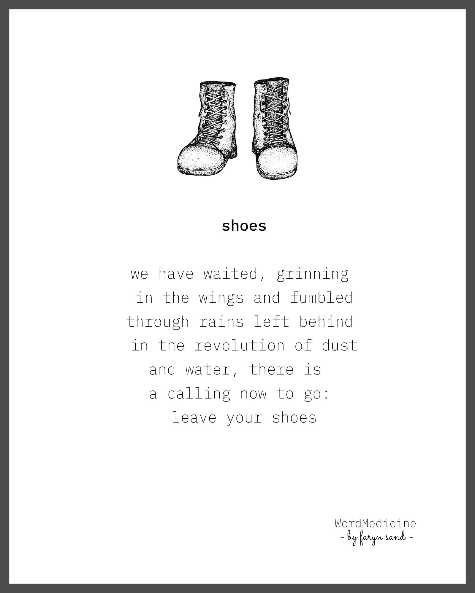 Original Poetry: Shoes digital Printable Download - Etsy Sweden