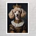Custom Queen Pet Portrait Framed Poster, Christmas Gift, Royal XMAS ...