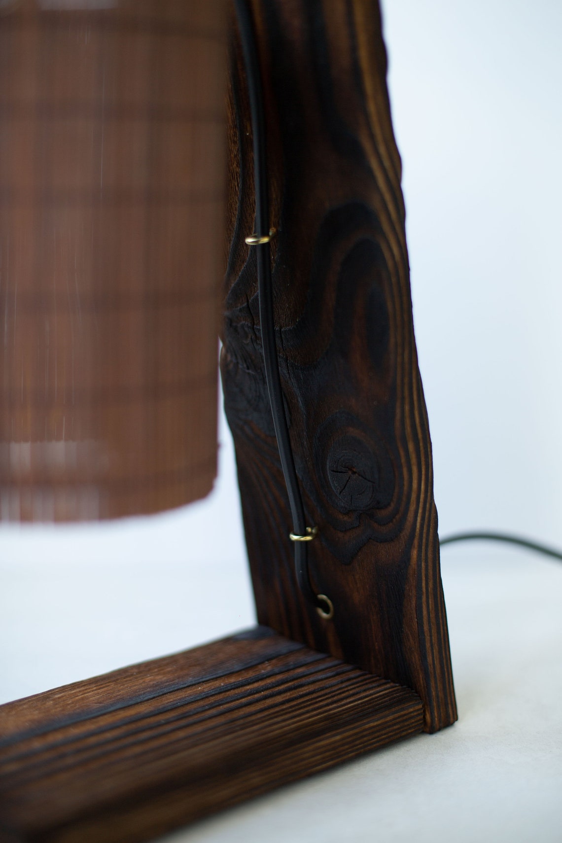 Wood Table Lamp for Bedroom or Living Room Housewarming Gift | Etsy