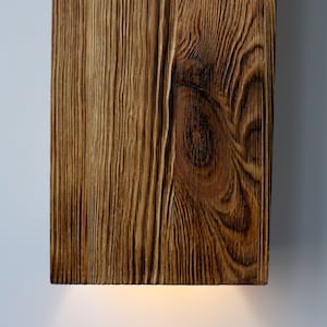 Wall Sconce Light Wood, Bulb Socket: 2 E26, Wood Wall Light Twin ...