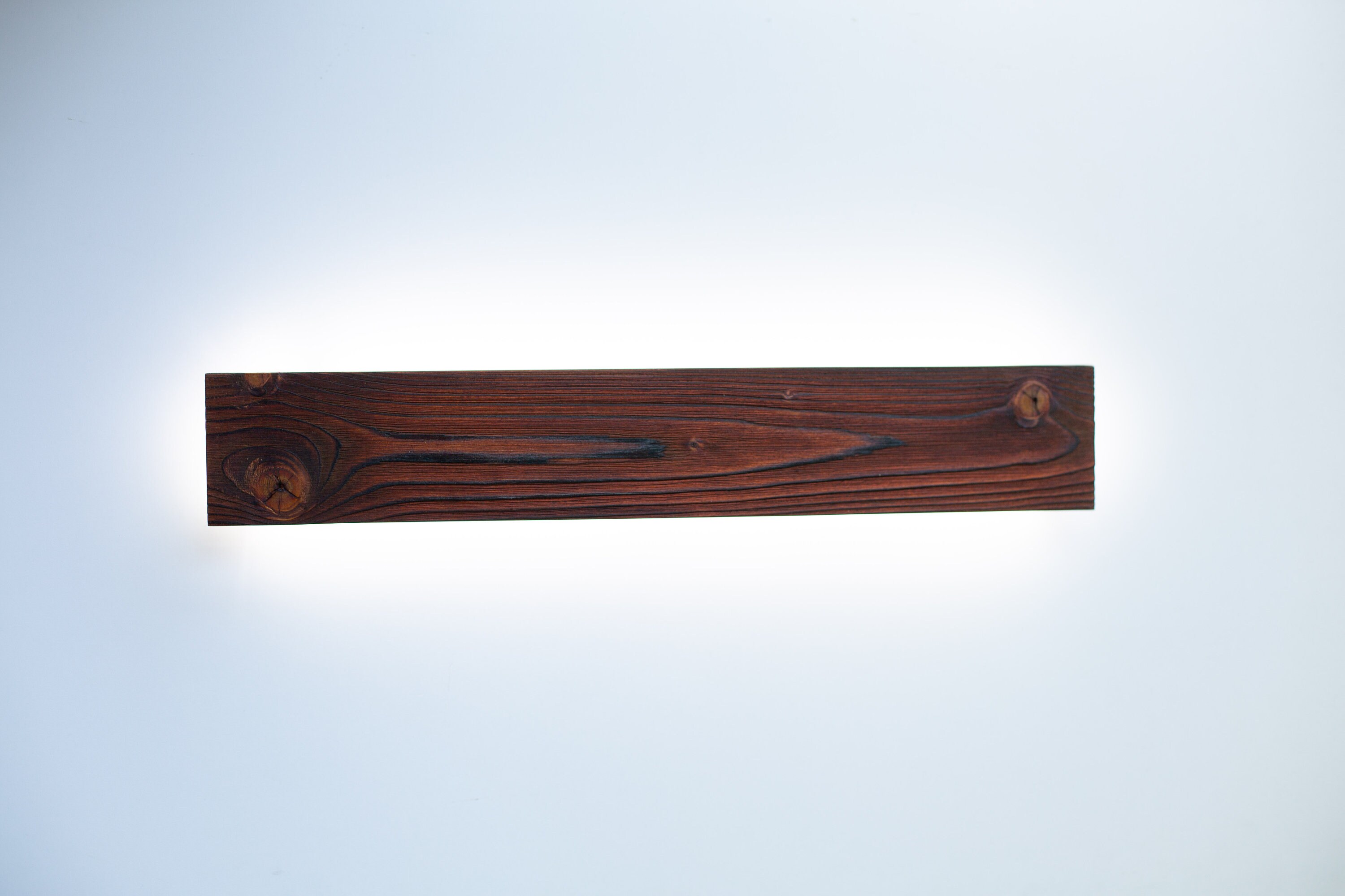 Wall Lights, Wooden Linear Lamp, Ambient Light LED, Wood Wall Sconce ...
