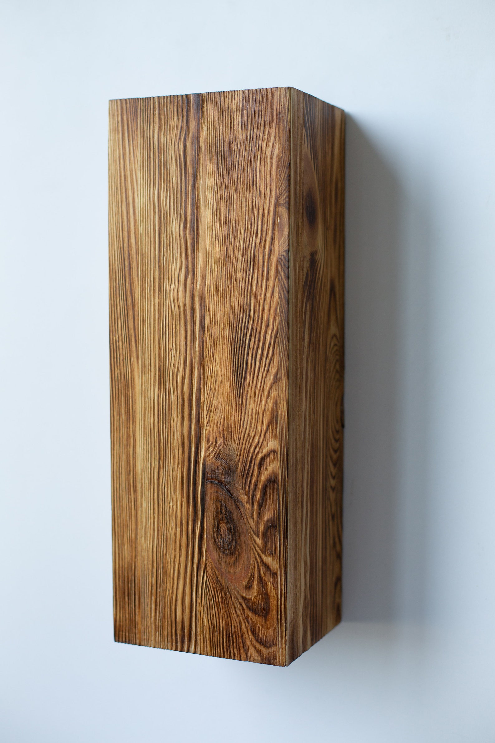 Wall Sconce Light Wood, Bulb Socket: 2 E26, Wood Wall Light Twin ...