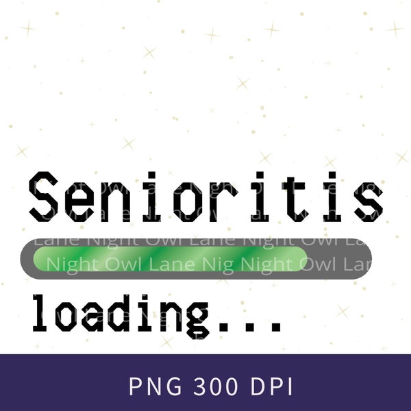 Senioritis - Etsy