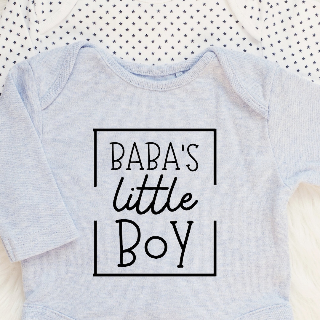 Baba's Little Boy Svg | Muslim Baby Svg | Muslim Svg | Arabic Svg ...