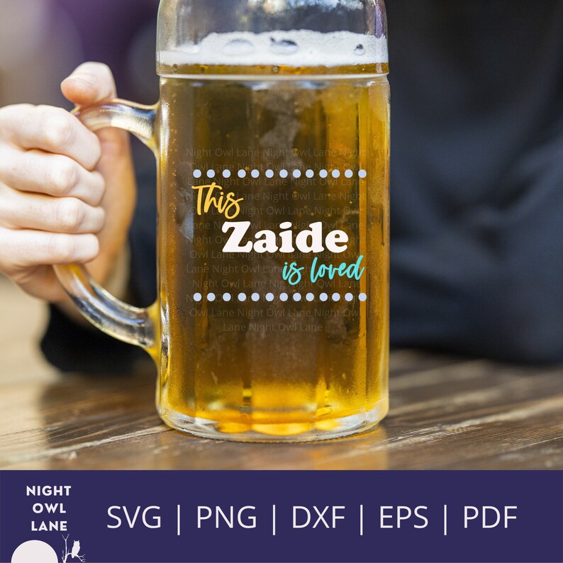 Zaide SVG Jewish Grandpa Svg Yiddish Svg Grandpa Svg - Etsy