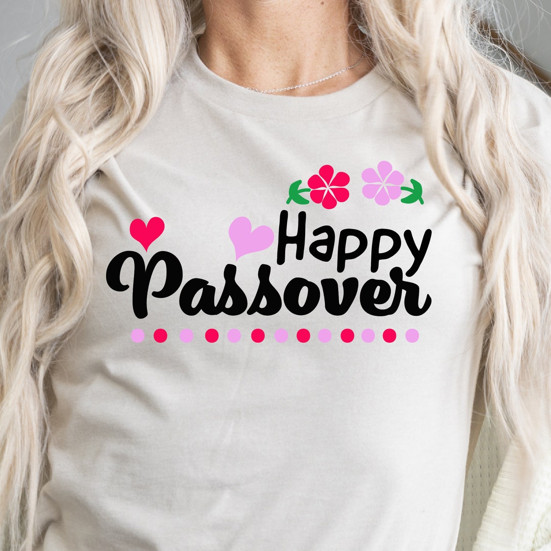 Happy Passover SVG Passover Svg Passover Png Floral - Etsy