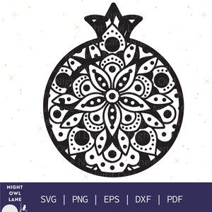 Rosh Hashana Mandala Svg Bundle | Svg Files for Cricut | Apples and ...