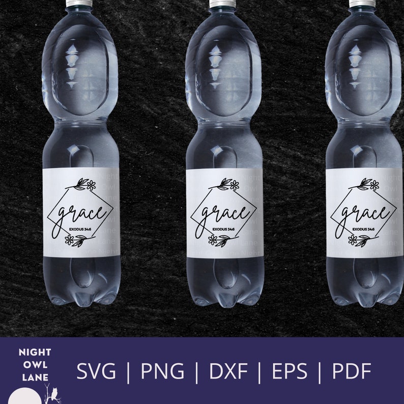 Grace Svg Faith Svg Exodus 34 Bible Verse Printable Wall - Etsy