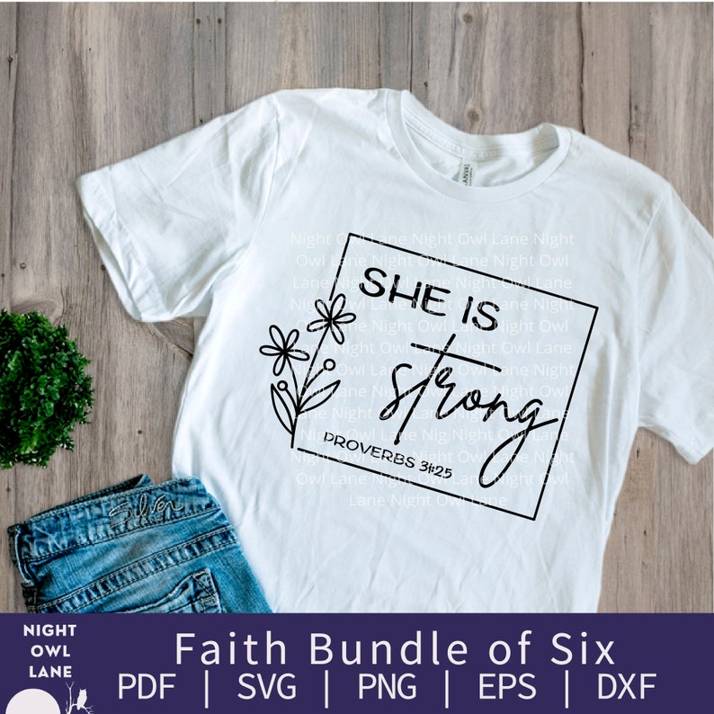 Floral Scripture Svg Bundle Faith Svg Bundle Bible Verse - Etsy