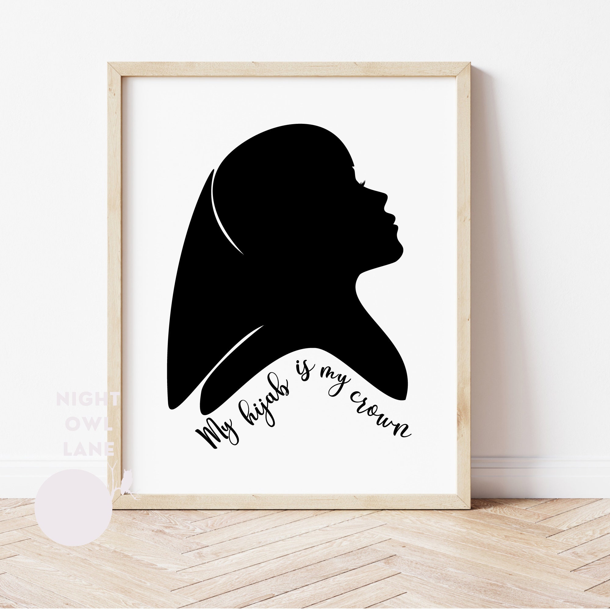 My Hijab is My Crown Svg Muslim Svg Muslim Woman Muslim - Etsy Israel