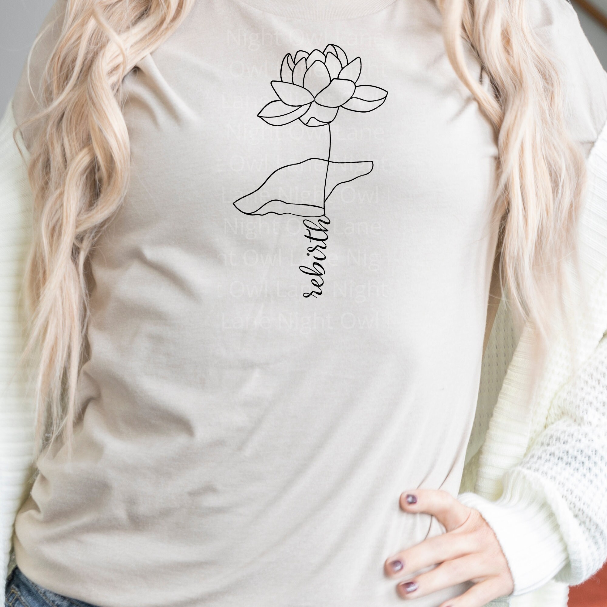 Lotus Svg Rebirth Svg Line Flower Into Words Svg Flower - Etsy