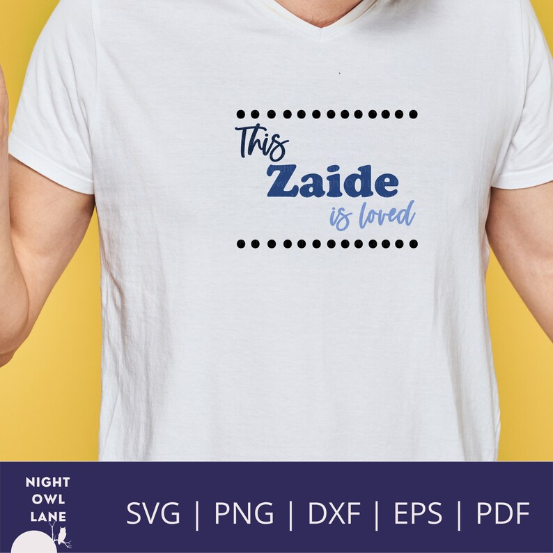 Zaide SVG Jewish Grandpa Svg Yiddish Svg Grandpa Svg - Etsy