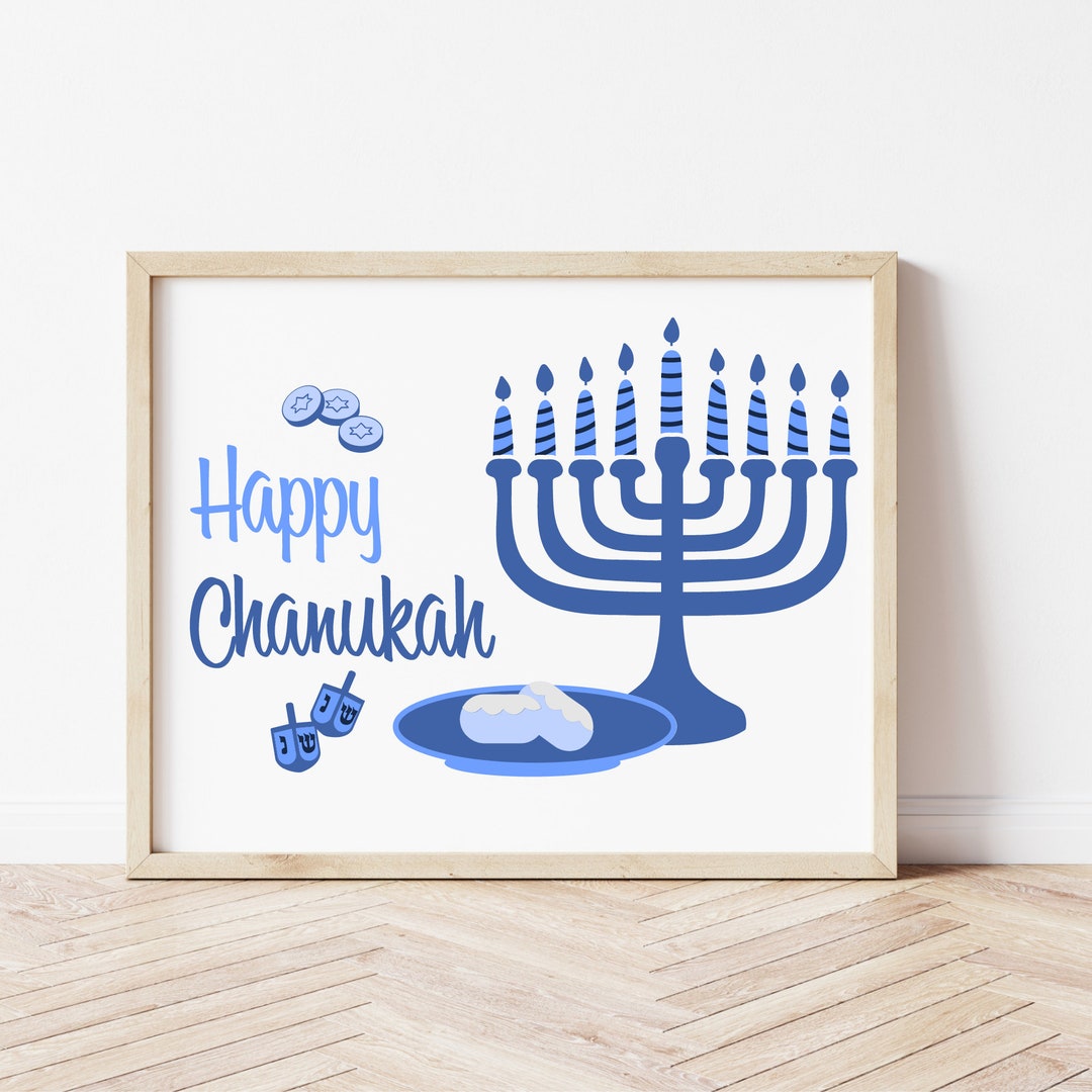 Happy Chanukah Svg | Chanukah Svg | Hanukkah Svg, Hanukkah Symbols Svg ...
