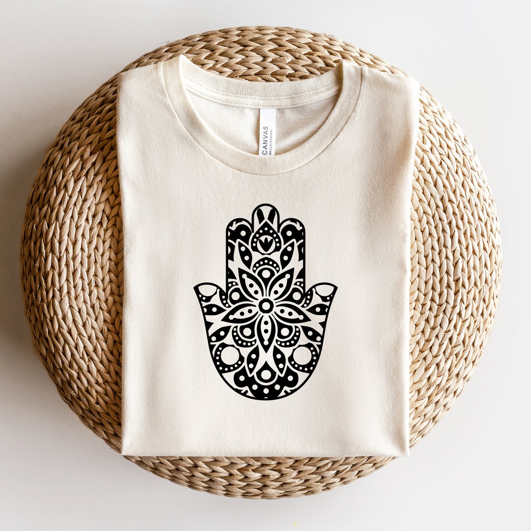 Hamsa Svg Hamsa Mandala Svg Files for Cricut Printable Wall Art - Etsy