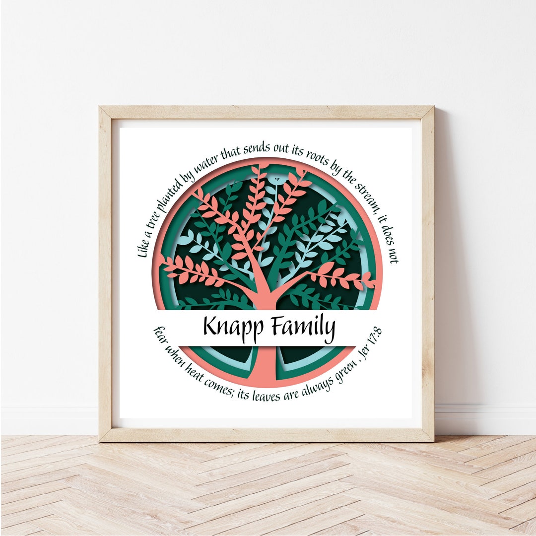 Jewish Family Tree 3d Svg, Tree of Life 3d Svg, Jewish Family Tree ...