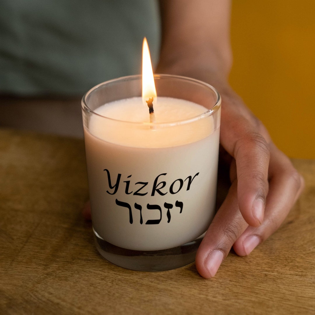 Memorial Candle Svg | Yahrzeit Candle Svg | Yizkor Candle Svg ...
