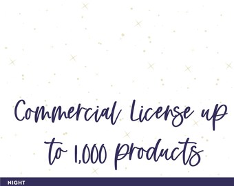Extended Commercial License for ONE Png Design up to 1,000 Sales - Etsy