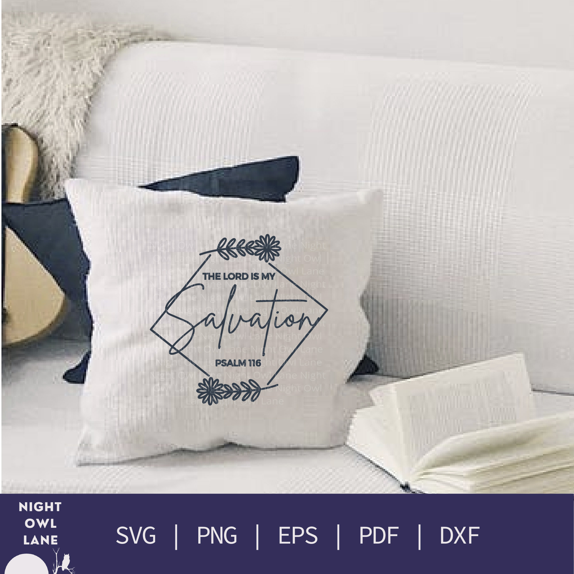 The Lord is My Salvation Svg Salvation Svg Scripture Svg - Etsy