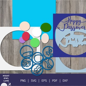 Passover Shadowbox 3d SVG Passover Shadow Box Svg Passover - Etsy