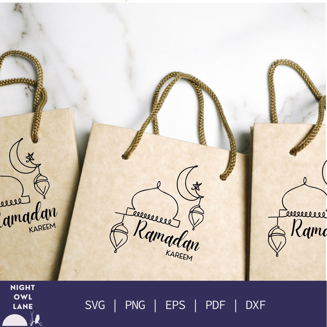 Ramadan Kareem Svg Muslim Svg Arabic Svg Files for Cricut - Etsy