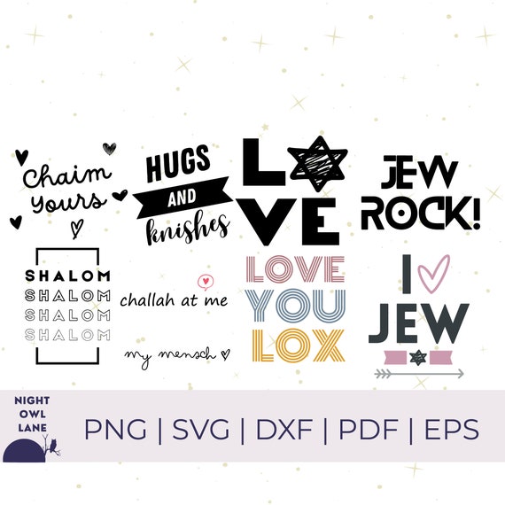 Funny Jewish Svg Bundle Cute Jewish Jewish Love Jewish - Etsy Australia