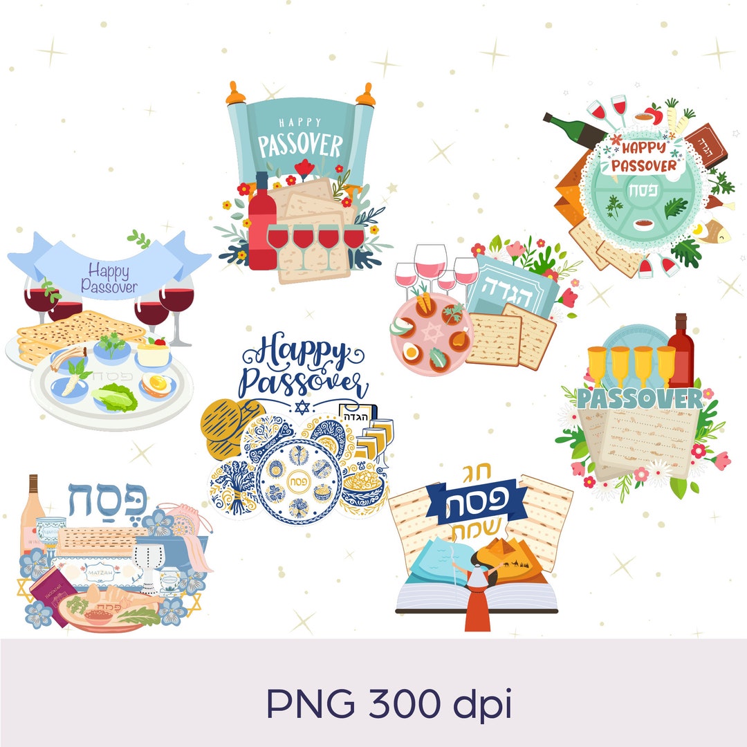 Passover Png Bundle | Happy Passover Png | Png Bundles | Spiritual ...