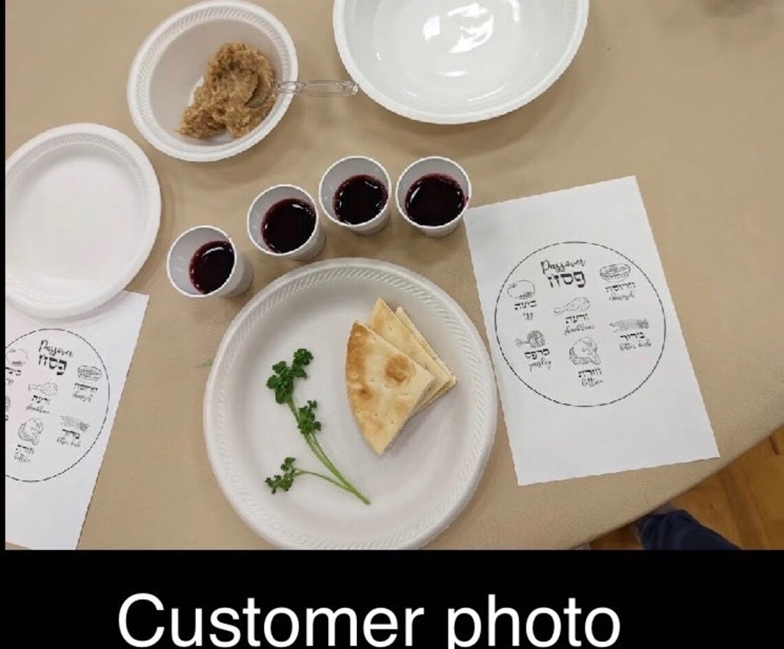 Seder Plate Coloring Page Seder Kids Activity Passover - Etsy