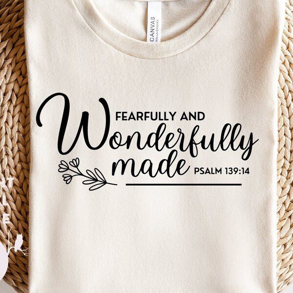 Fearfully and Wonderfully Made Craft - Etsy