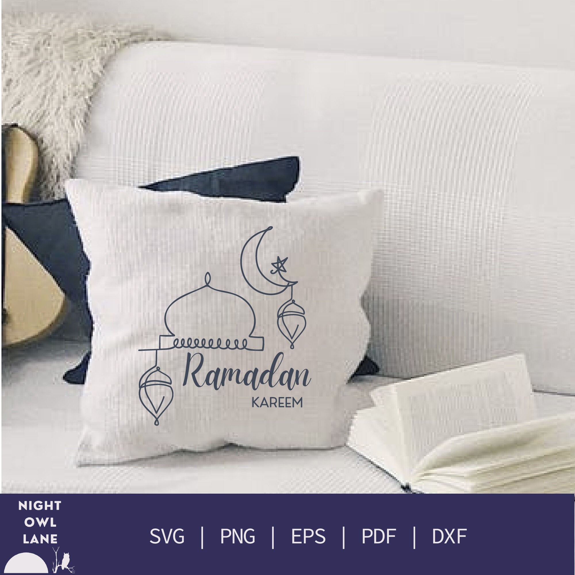 Ramadan Kareem Svg Muslim Svg Arabic Svg Files for Cricut - Etsy