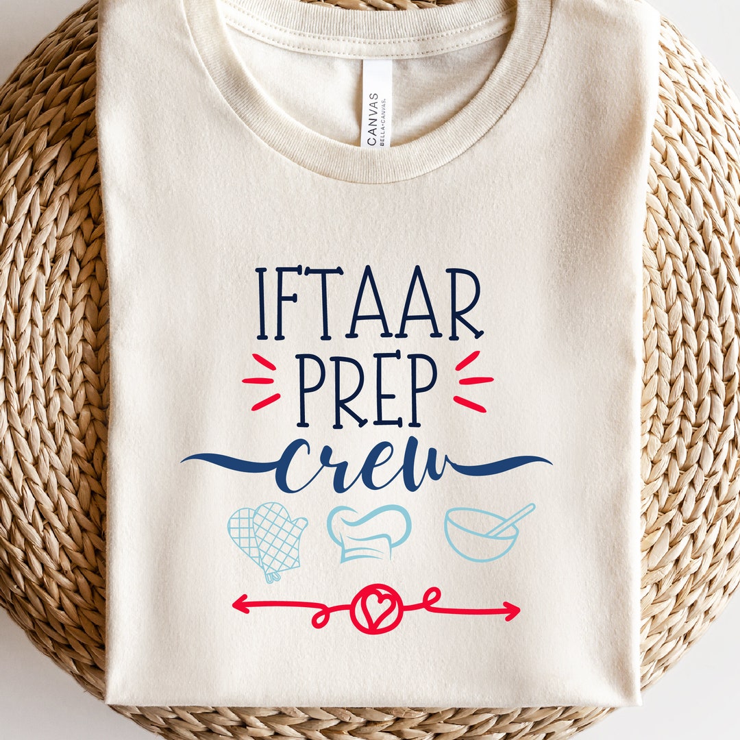 Iftar Prep Crew Svg, Cute Muslim Svg, Ramadan Svg, Arabic Svg, Svg for ...